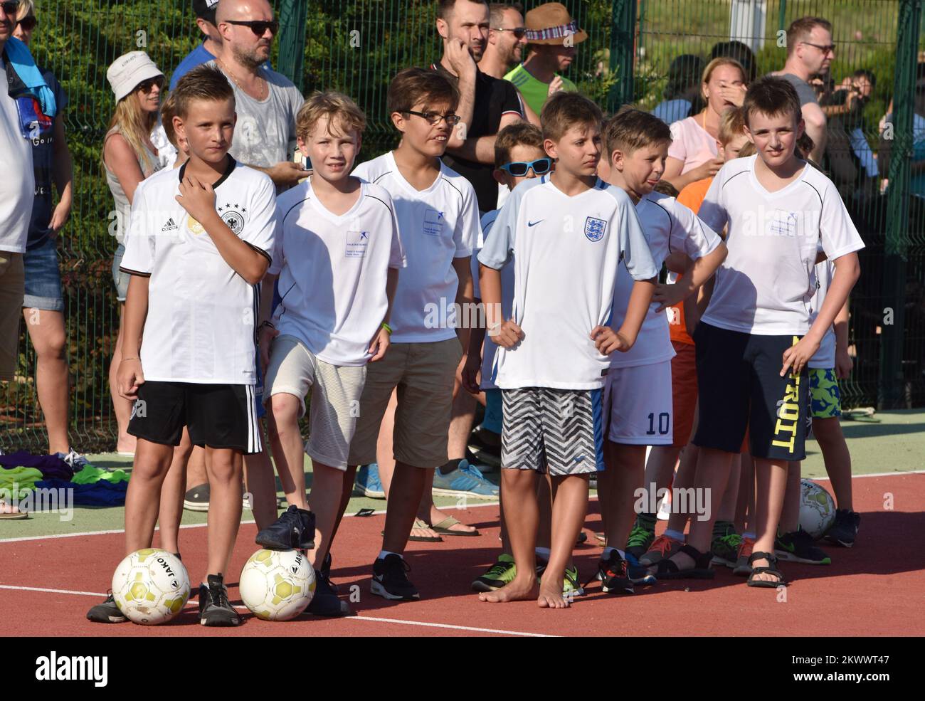 20.07.2016., Petrcane, Croatia - The famous German football player ...