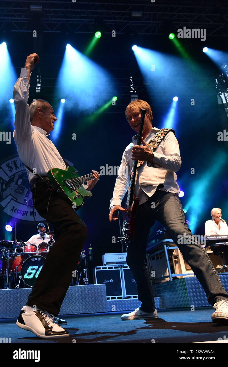29.07.2016., Pula, Croatia - Status Quo held concert at the spectacular ...