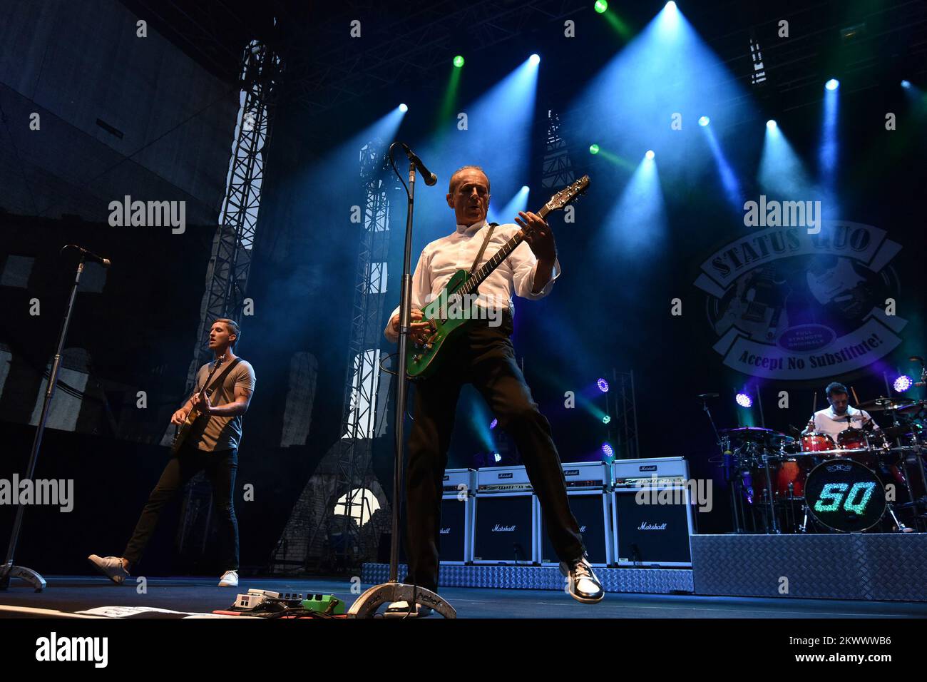 29.07.2016., Pula, Croatia - Status Quo held concert at the spectacular ...
