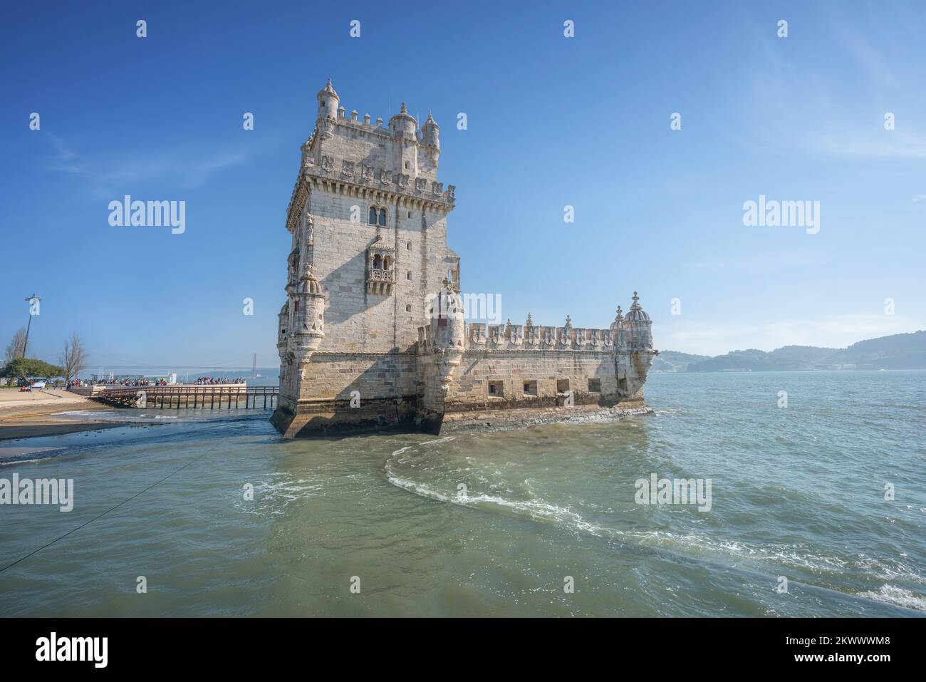 Belem Tower - Lisbon, Portugal Stock Photo - Alamy