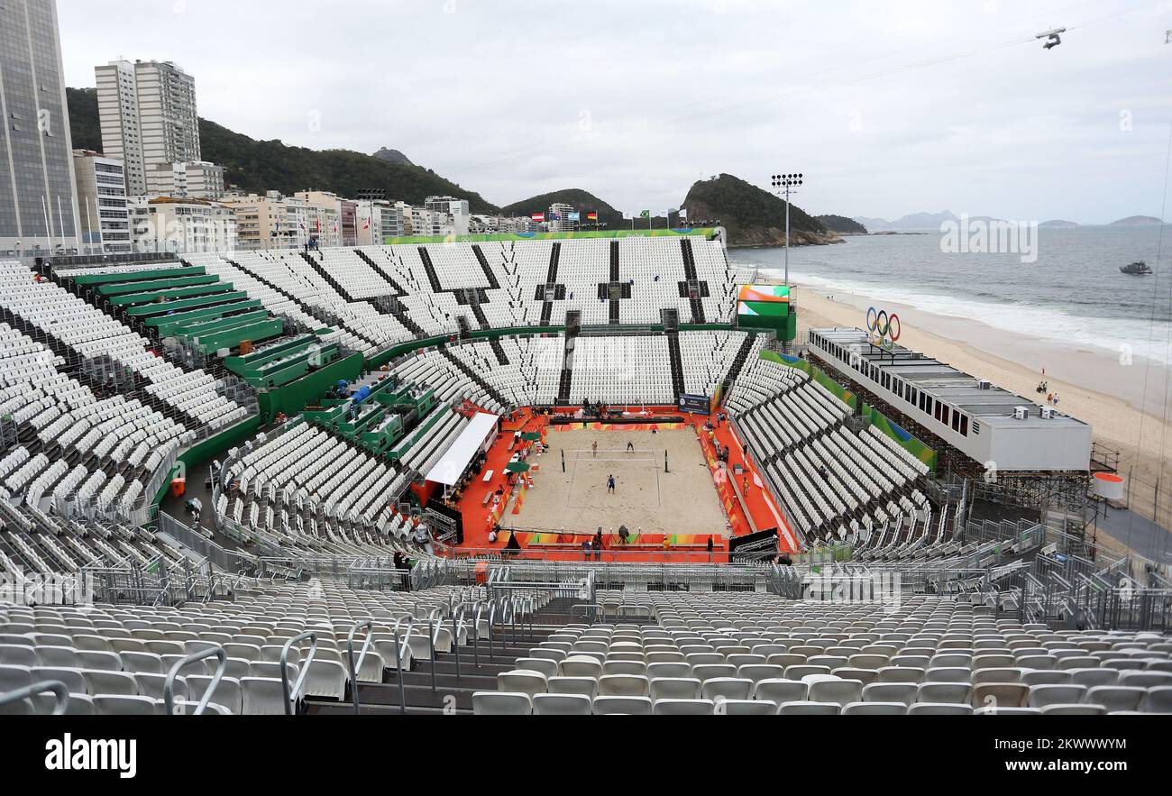 03.08.2016., Rio de Janeiro - Olympic Games Rio 2016 Olympic Beach ...