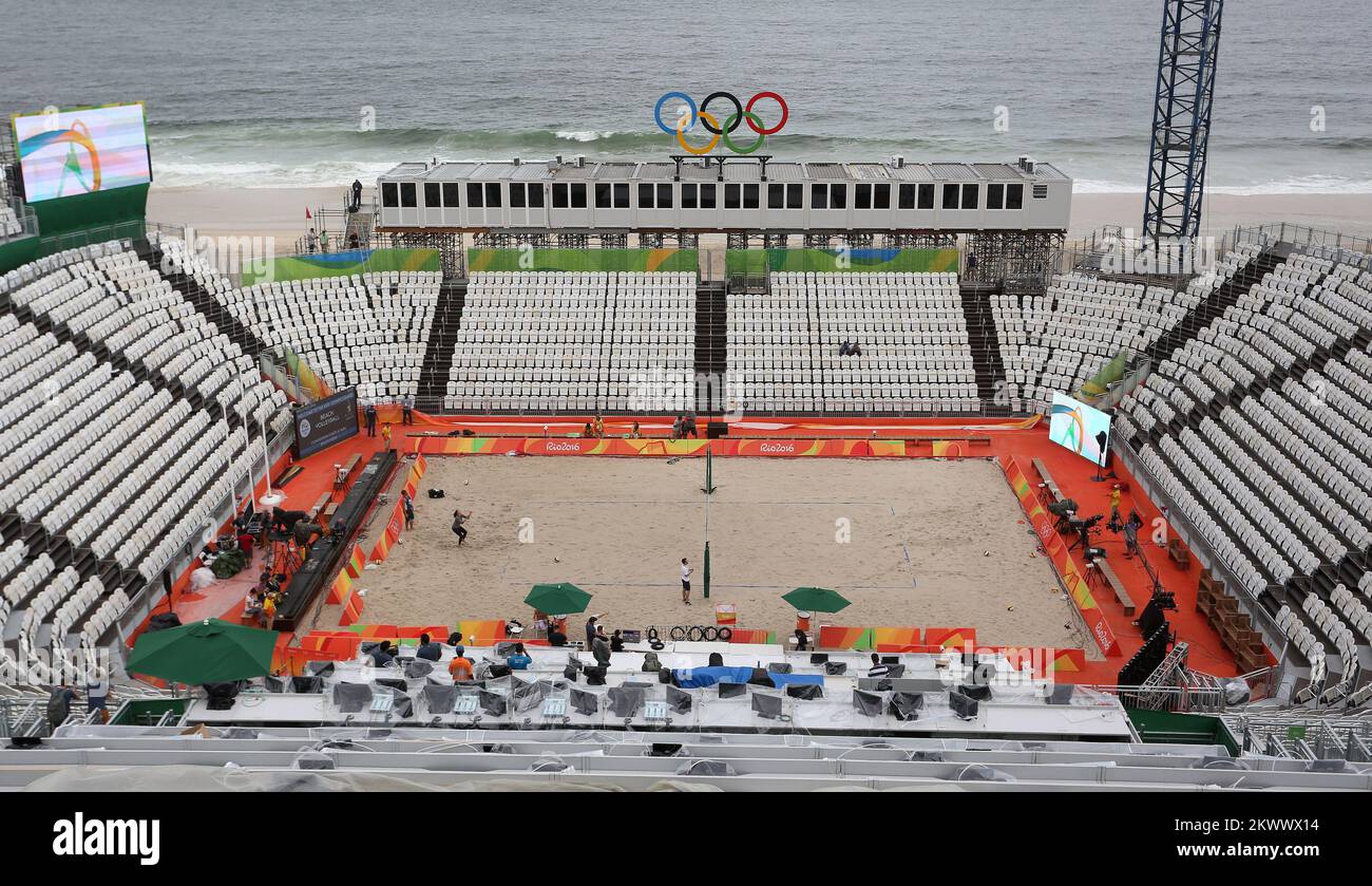 03.08.2016., Rio de Janeiro - Olympic Games Rio 2016 Olympic Beach ...