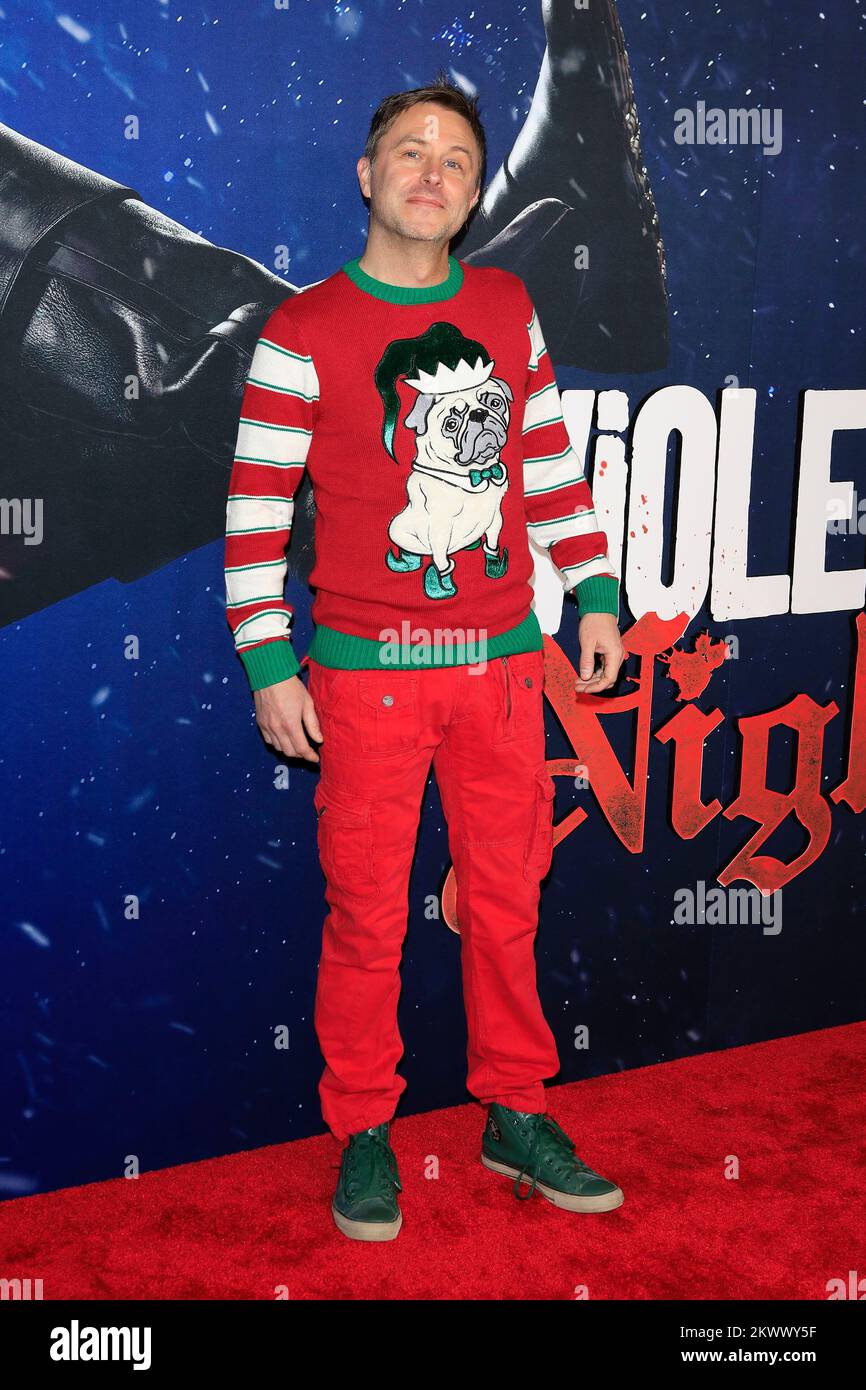 LOS ANGELES - NOV 29: Chris Hardwick at the Violent Night Premiere at ...