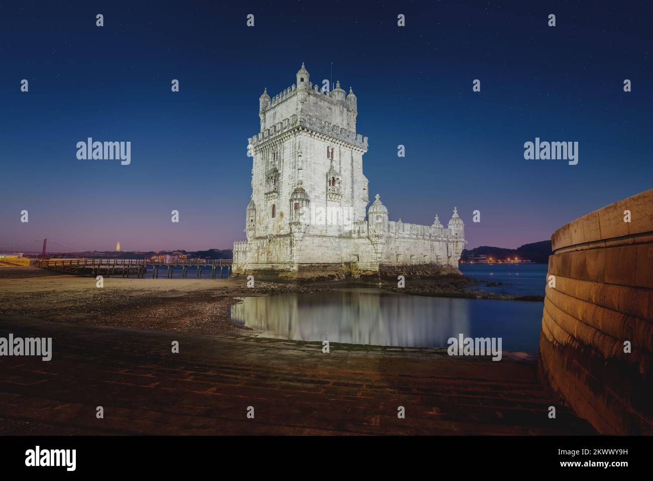 Torre de belem fortress tower hi-res stock photography and images - Alamy