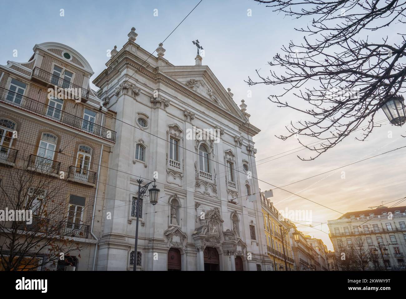Nossa Senhora da Encarnacao Church - Lisbon, Portugal Stock Photo - Alamy