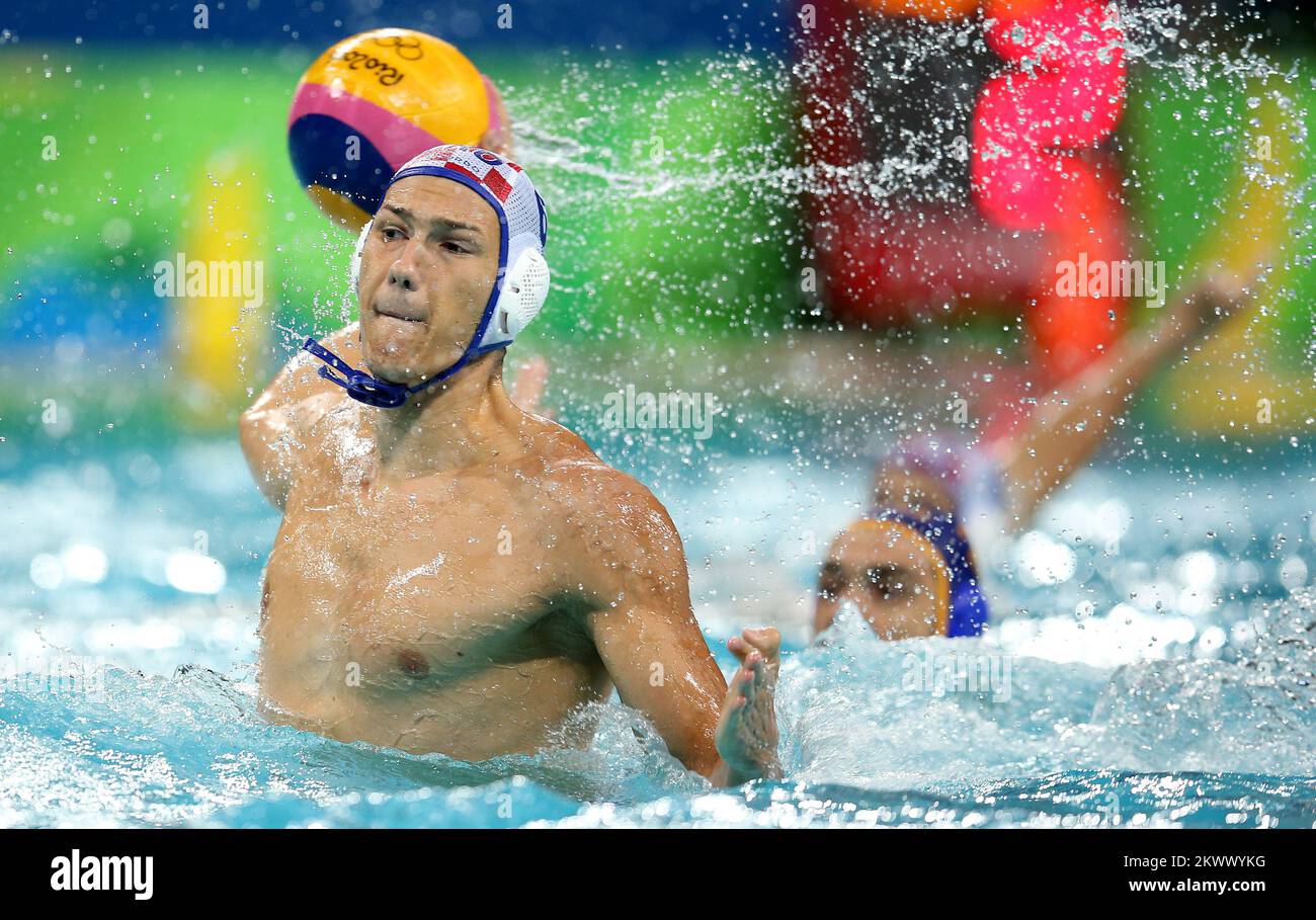 08.08.2016., Rio de Janeiro, Brazil - Olympic Games Rio 2016. Men's Waterpolo, Round 2, Group B ...