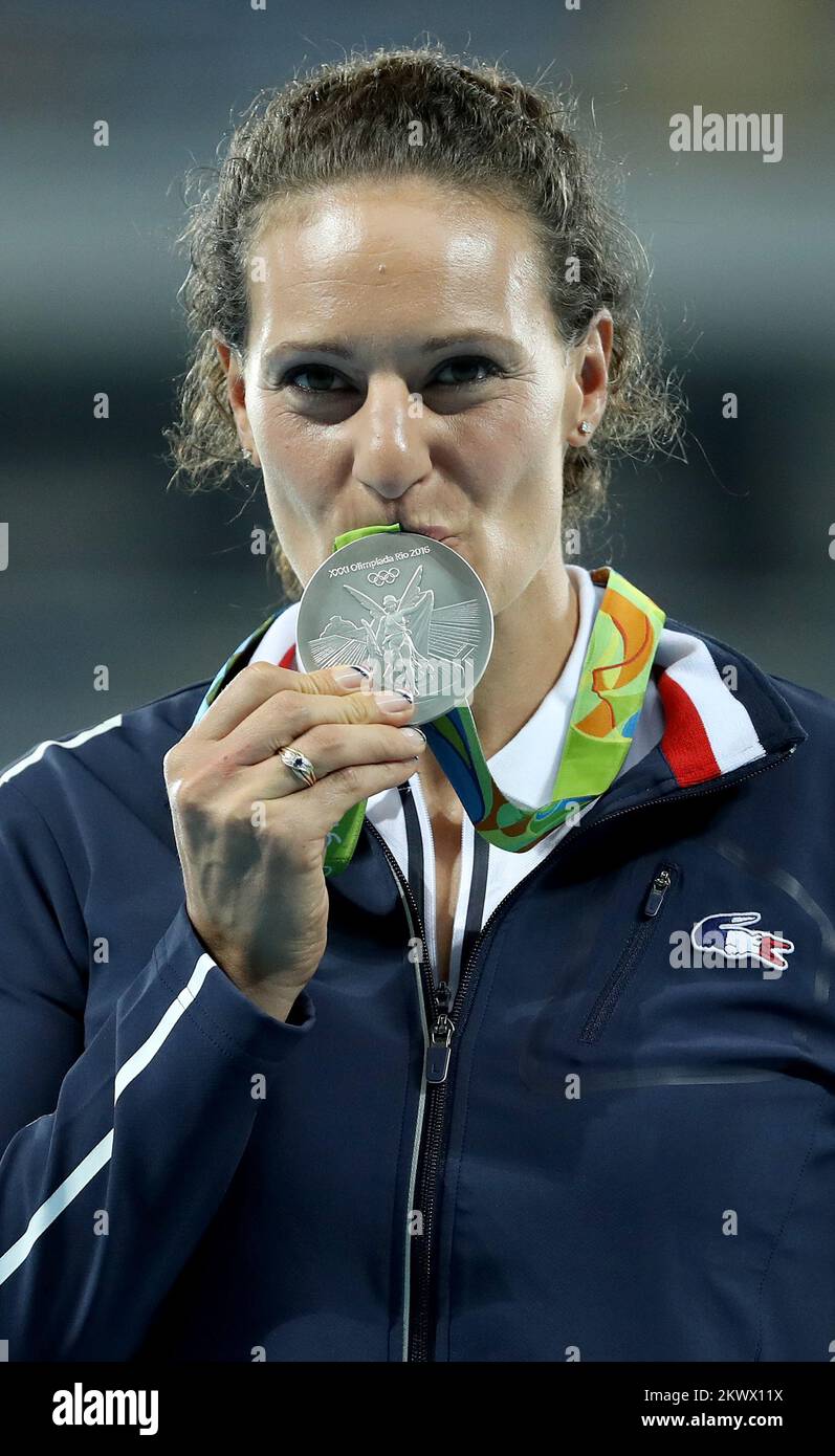 16.08.2016., Rio de Janeiro, Brazil - Defending Olympic women'’s discus ...