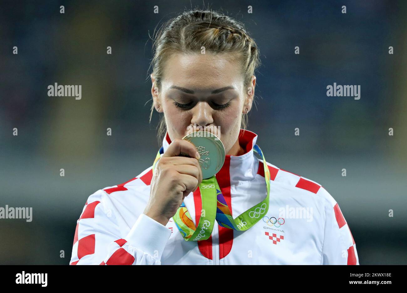 16.08.2016., Rio de Janeiro, Brazil - Defending Olympic women'’s discus ...