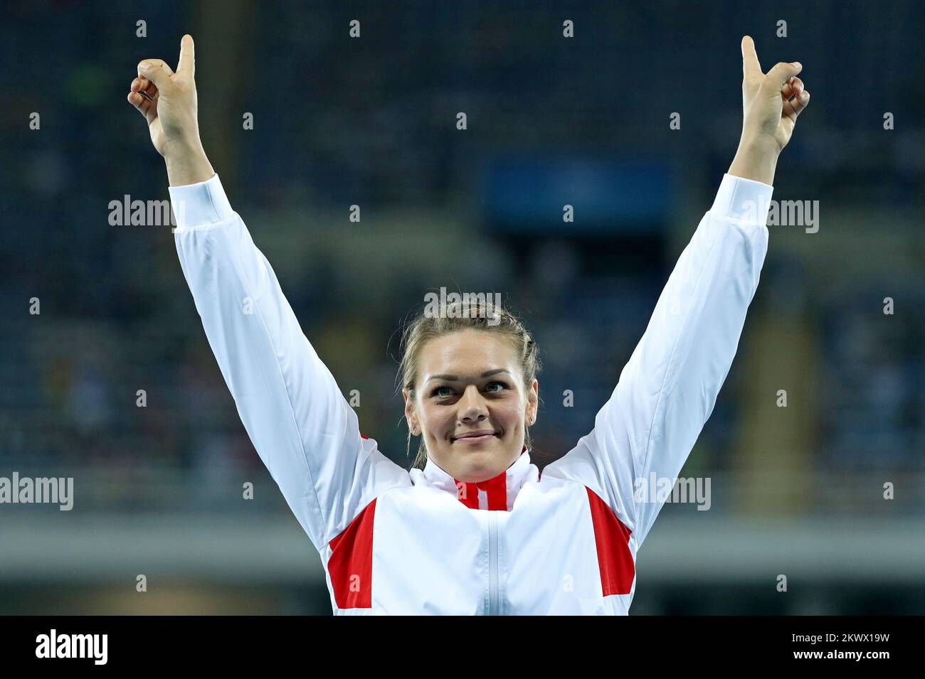 16.08.2016., Rio de Janeiro, Brazil - Defending Olympic women'’s discus ...