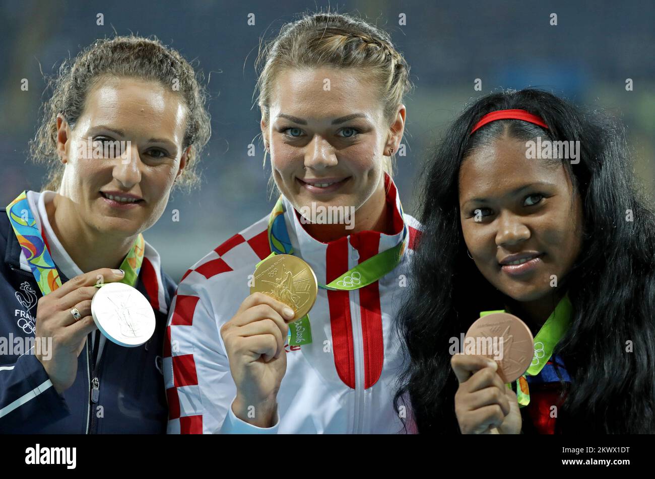 16.08.2016., Rio de Janeiro, Brazil - Defending Olympic women'’s discus ...