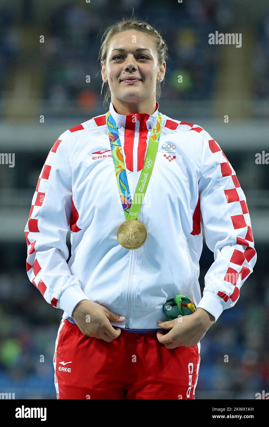 16.08.2016., Rio de Janeiro, Brazil - Defending Olympic women'’s discus ...