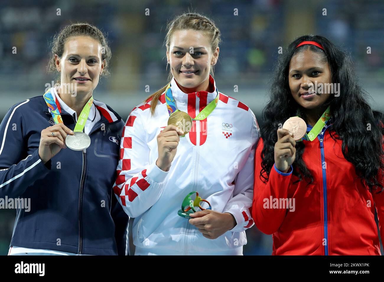 16.08.2016., Rio de Janeiro, Brazil - Defending Olympic women'’s discus ...
