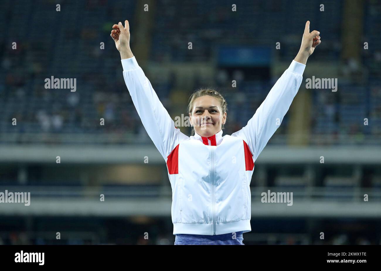 16.08.2016., Rio de Janeiro, Brazil - Defending Olympic women'’s discus ...