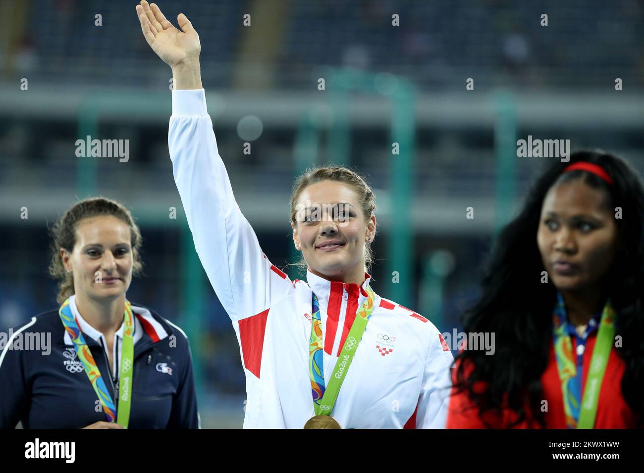 16.08.2016., Rio de Janeiro, Brazil - Defending Olympic women'’s discus ...