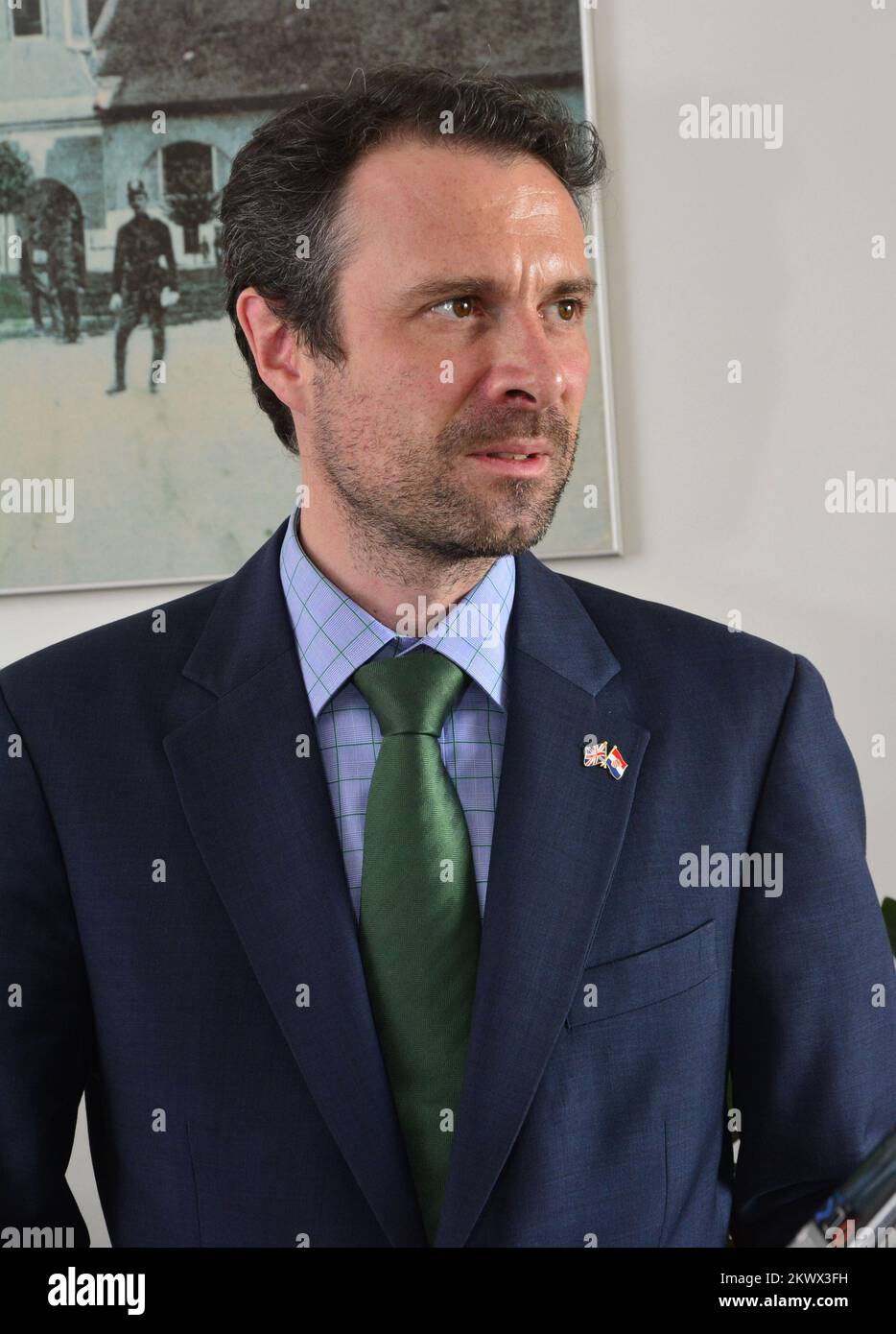 19.08.2016., Slavonski Brod, Croatia - Ambassador of the United Kingdom ...