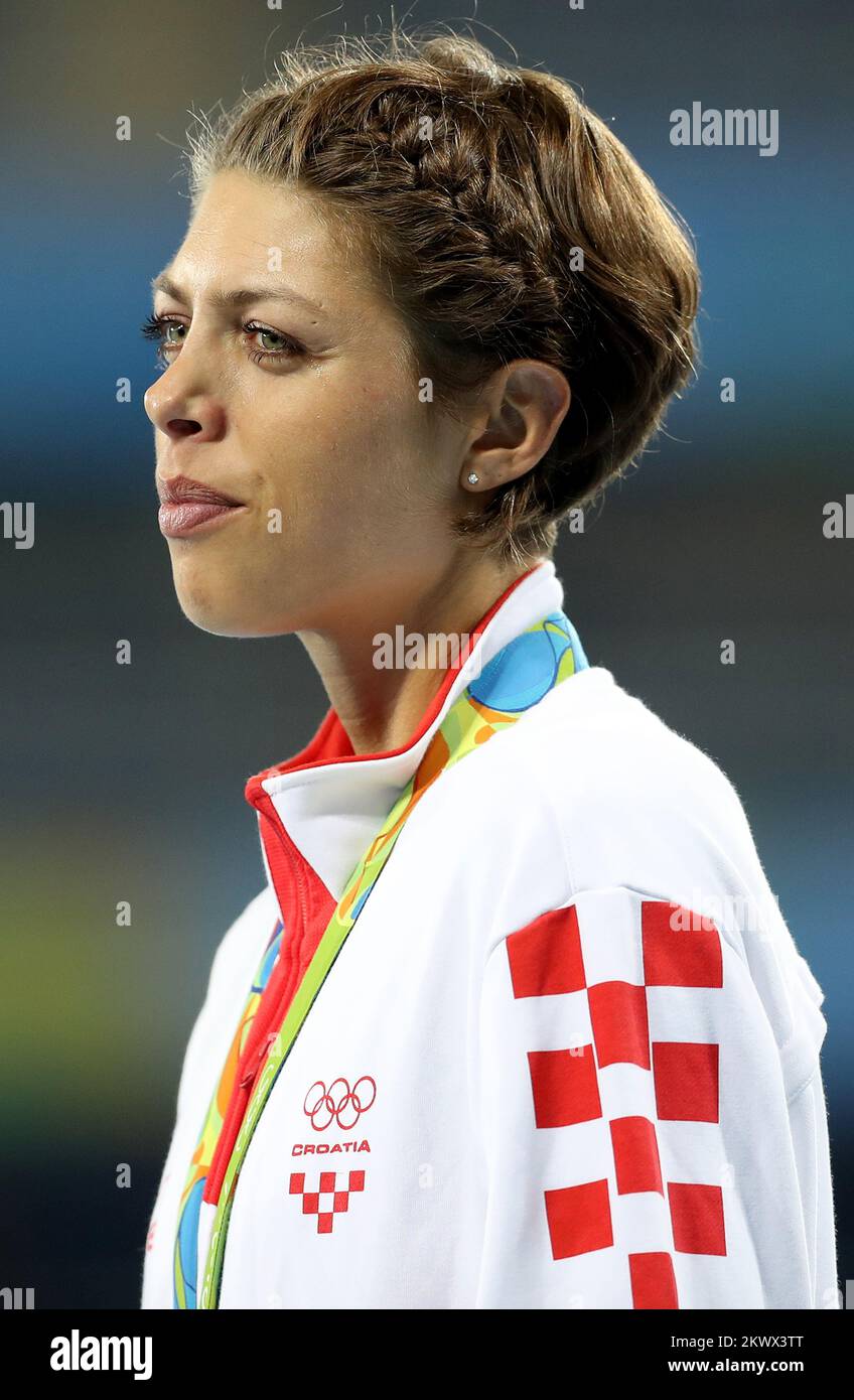 20.08.2016., Rio de Janeiro, Brazil - Rio Olympic Games 2016, Athletics, Ceremony award medals ...