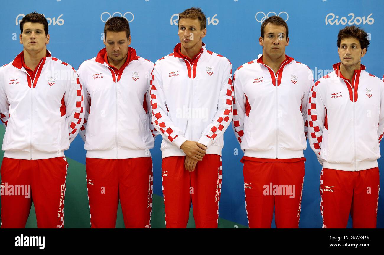 Croatian national water polo team hi-res stock photography and images ...