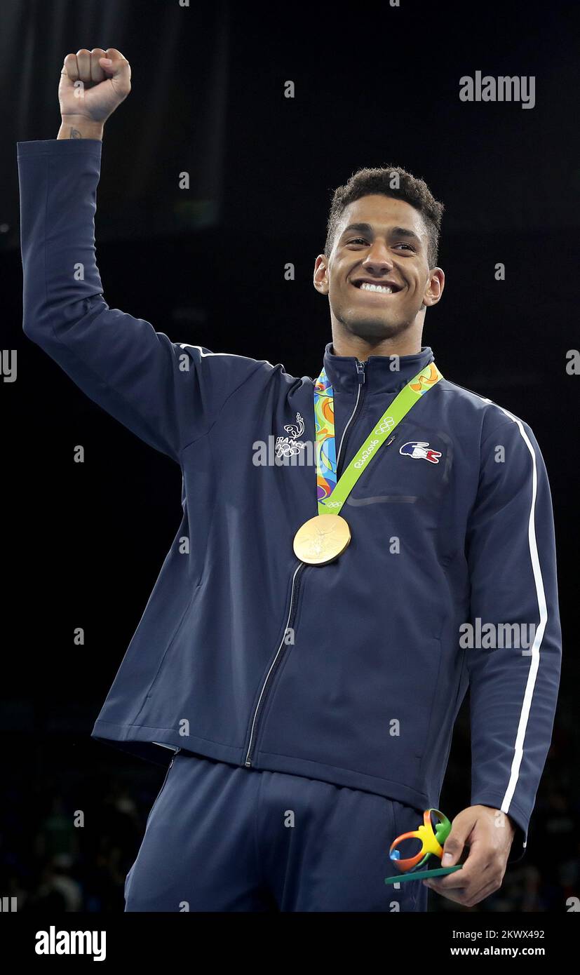 21.08.2016., Rio de Janeiro, Brazil - Gold medalist Tony Victor James ...