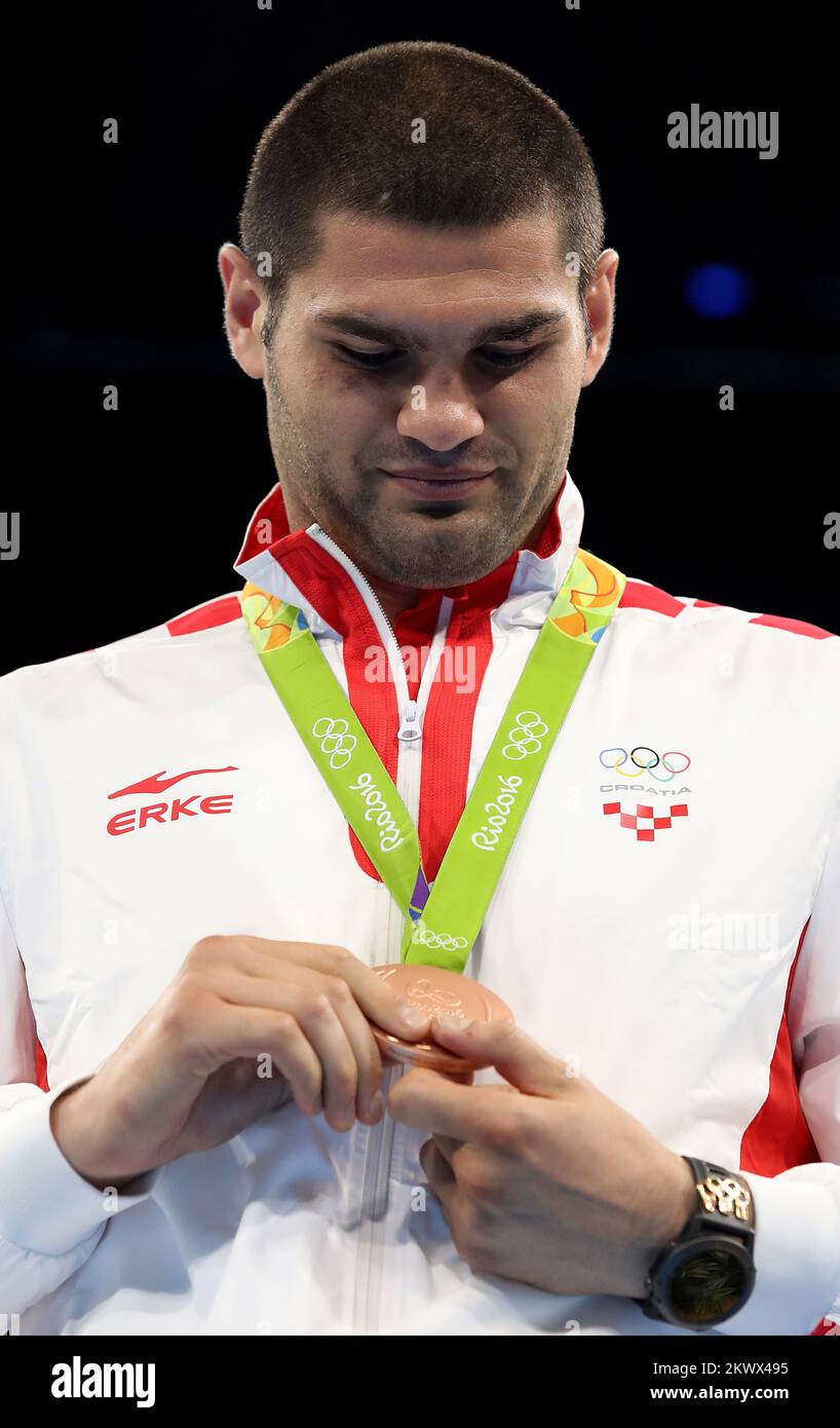 21.08.2016., Rio de Janeiro, Brazil - Bronze medalist Filip Hrgovic of ...
