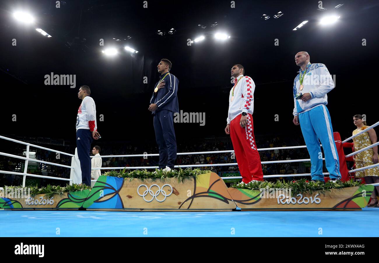 21.08.2016., Rio de Janeiro, Brazil - Silver medalist Joe Joyce of ...