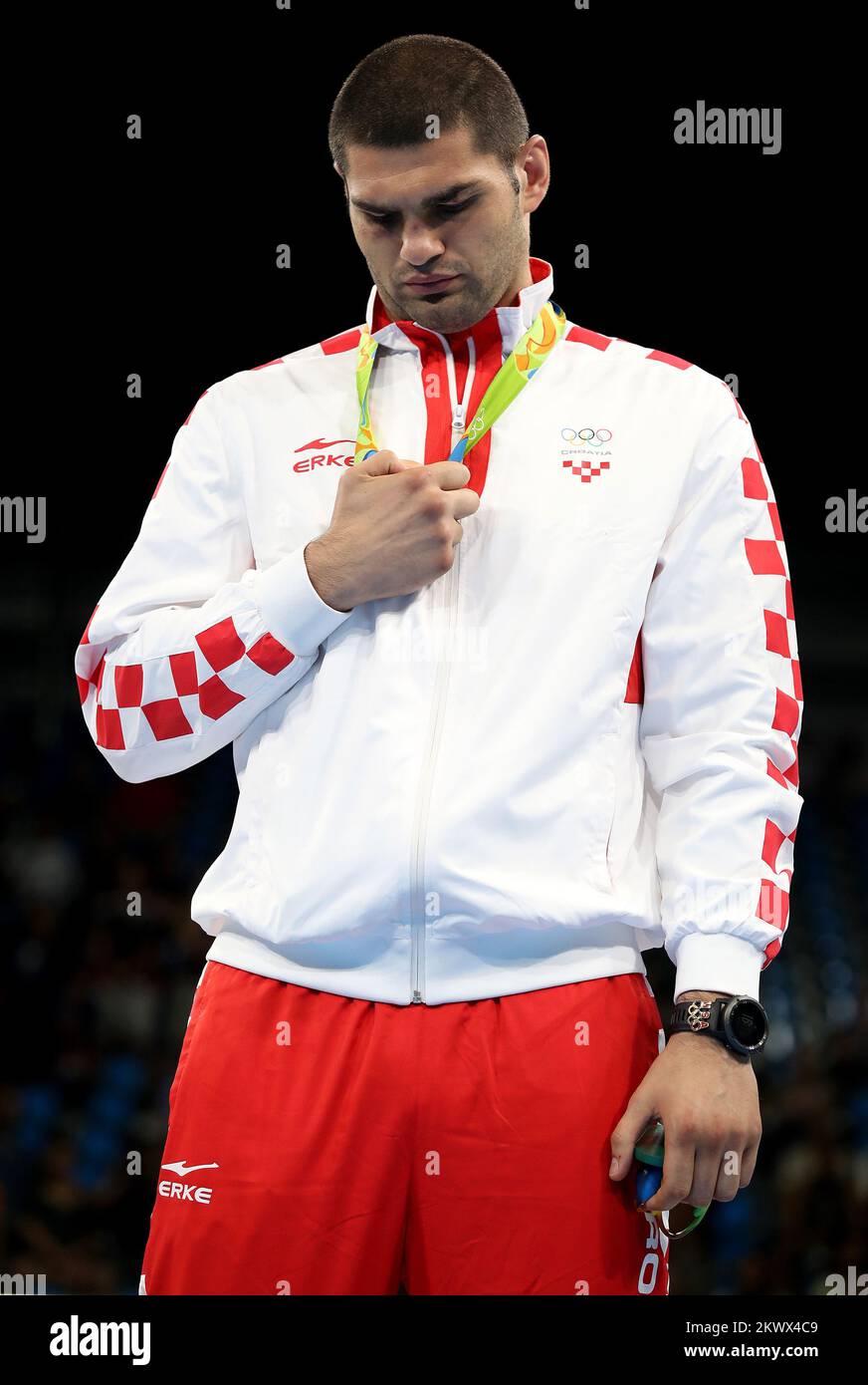21.08.2016., Rio de Janeiro, Brazil - Bronze medalist Filip Hrgovic of ...