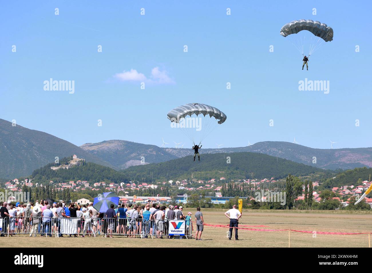 20.08.2016. Sinj, Croatia - Organized by the flying club Sinj and the ...