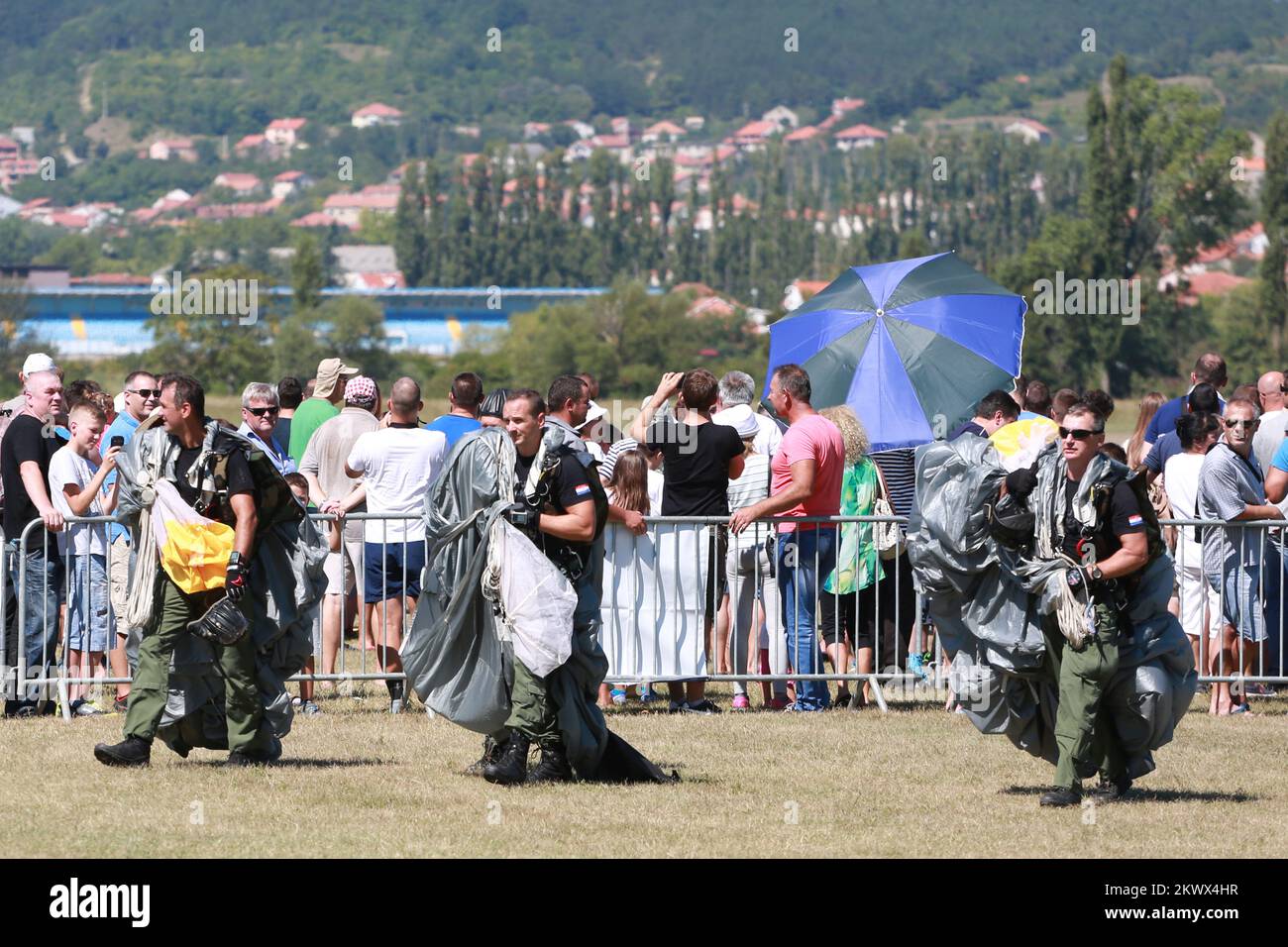 20.08.2016. Sinj, Croatia - Organized by the flying club Sinj and the ...