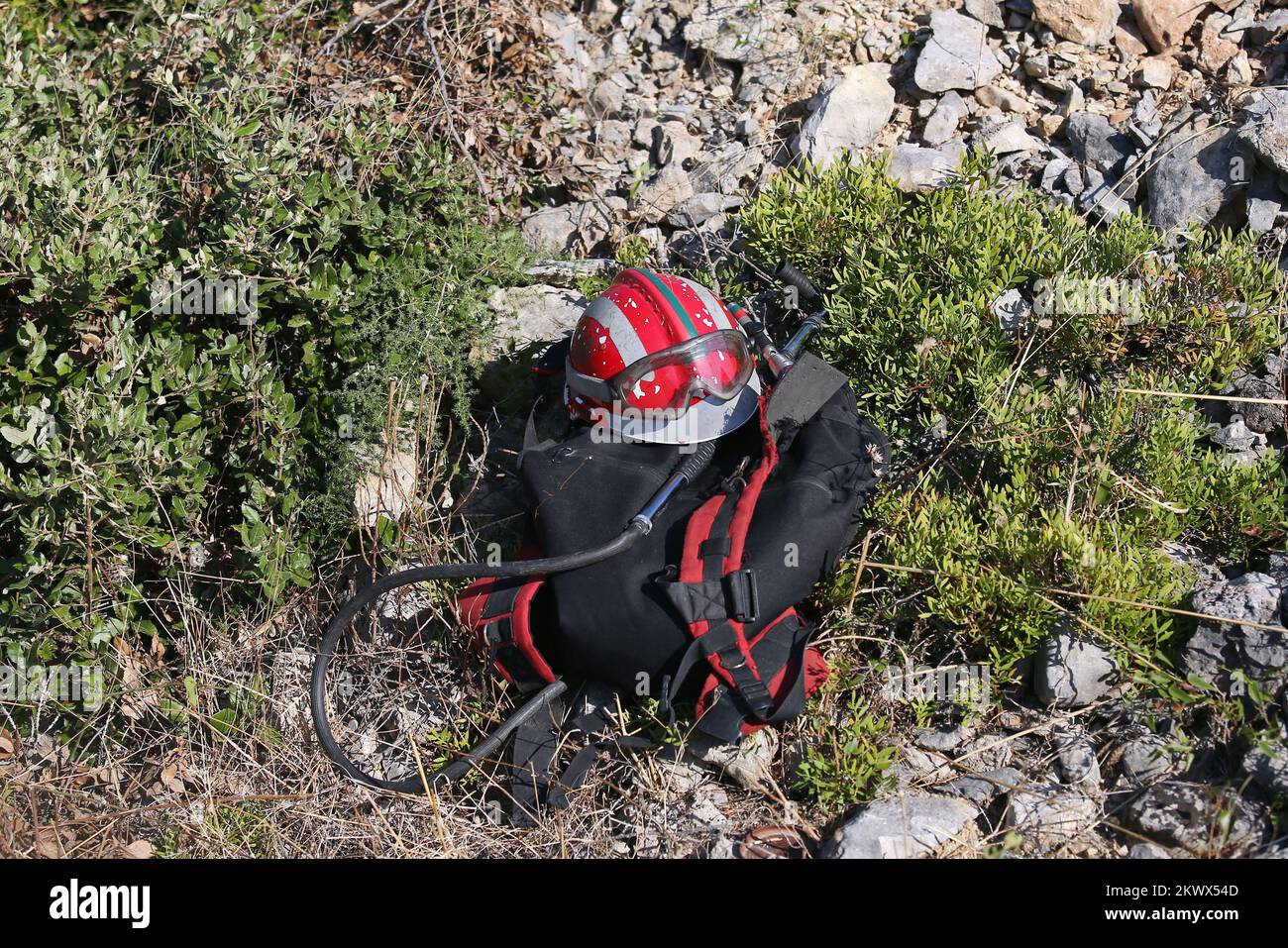 25.08.2016., Mucici, Croatia - 88 firefighters held fire under control ...