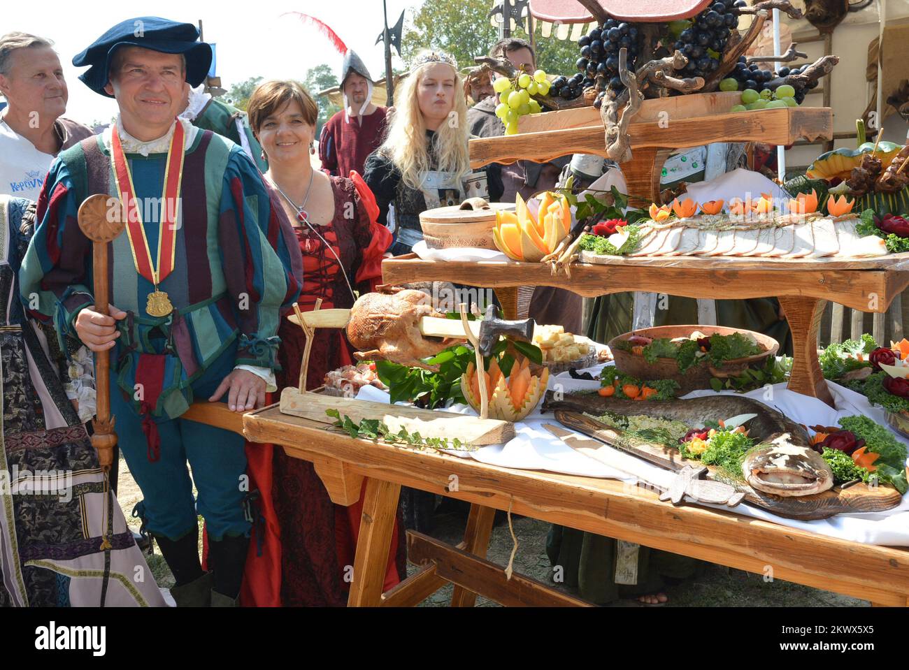 27.08.2016., Koprivnica, Croatia - Historical mega spectacle ...