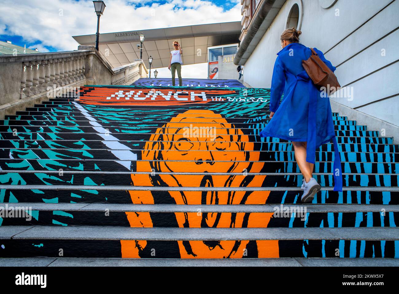 Edvard Munch exhibition in Albertina Palace / Museum, Vienna, Austria ...