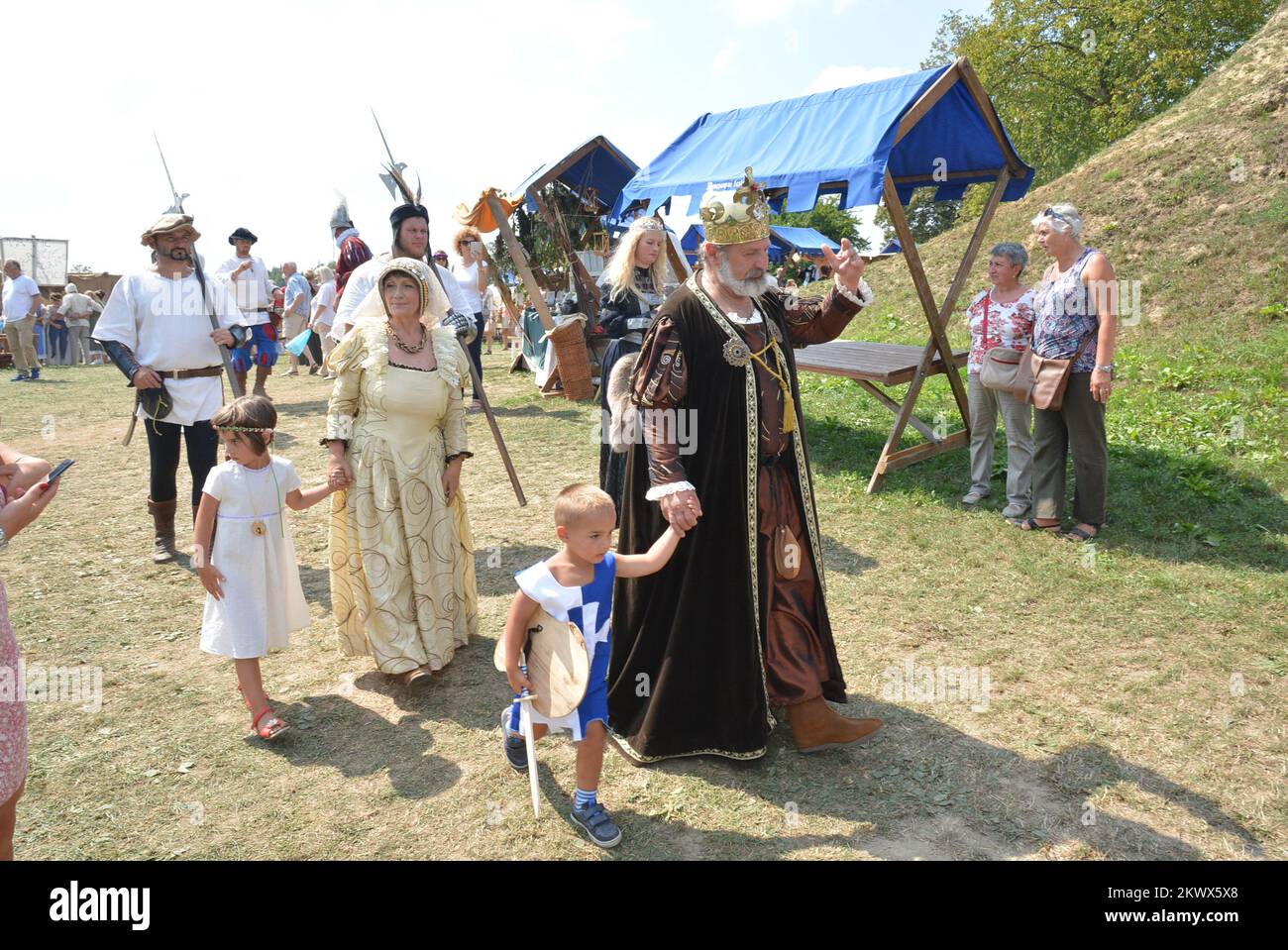 27.08.2016., Koprivnica, Croatia - Historical mega spectacle ...