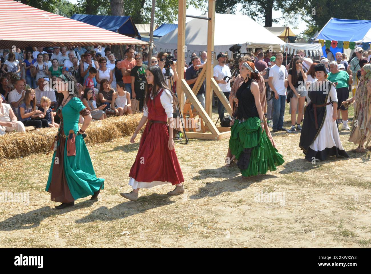 27.08.2016., Koprivnica, Croatia - Historical mega spectacle ...