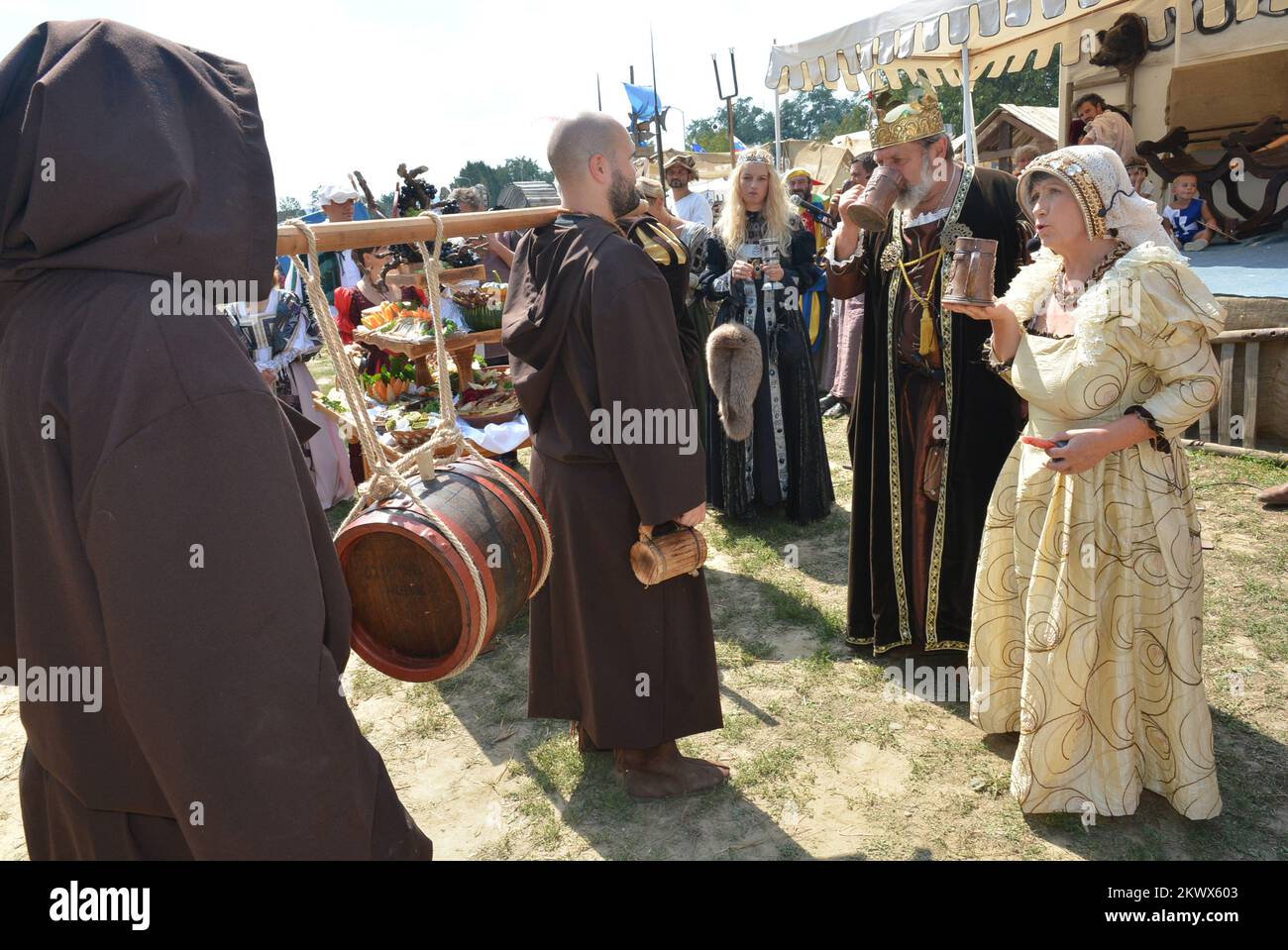 27.08.2016., Koprivnica, Croatia - Historical mega spectacle ...