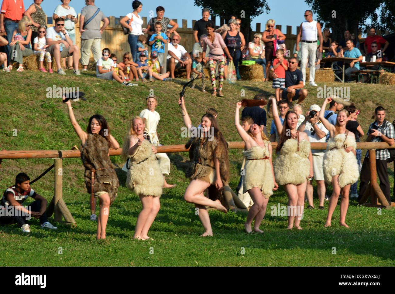 27.08.2016., Koprivnica, Croatia - Medieval rugby was the greatest ...
