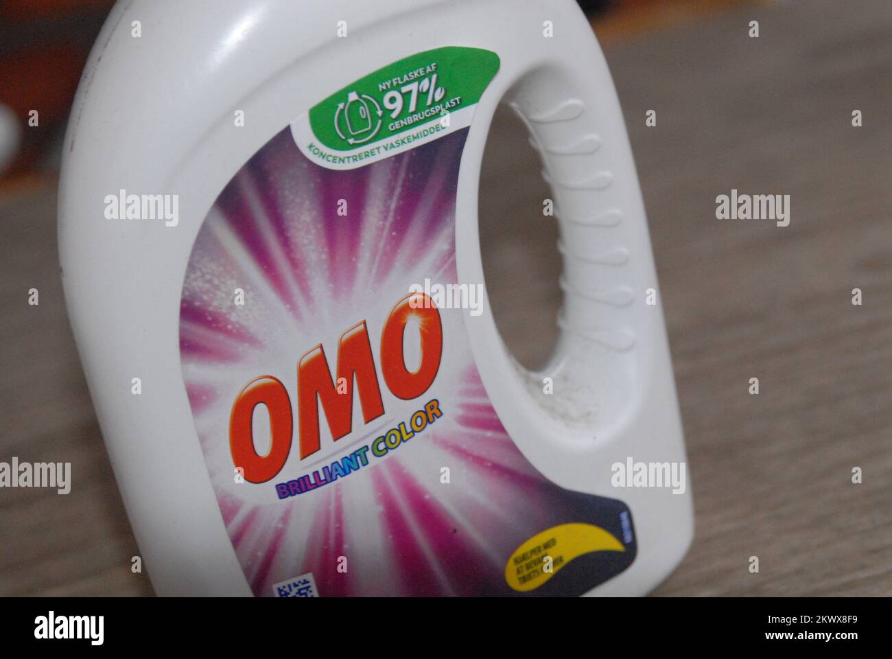 Kastrup/Copenhagen /Denmmark/30 November 2022/. OMO brilliant color 97% ...