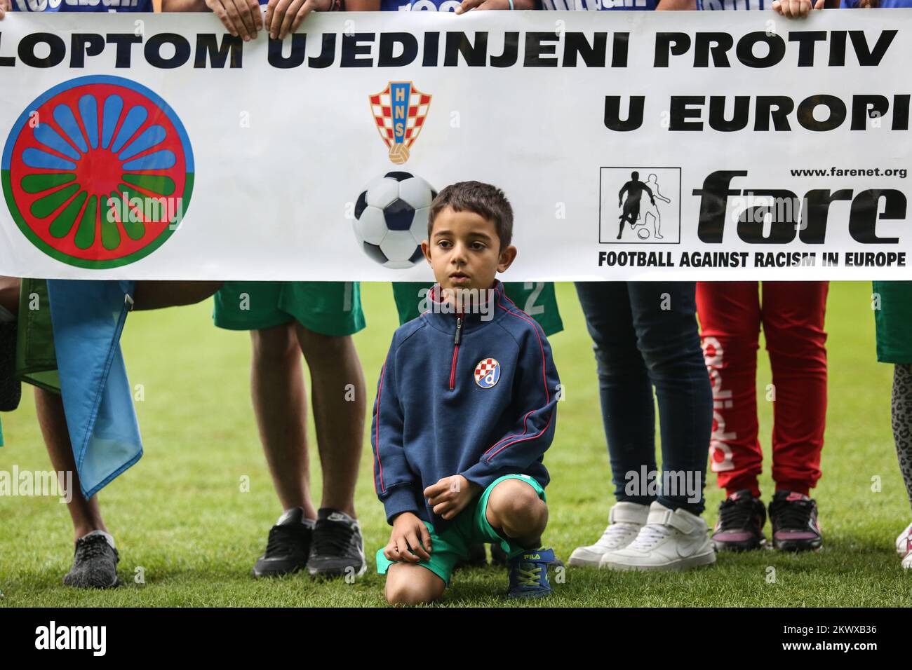 04.10.2016., Croatia, Zagreb - Training of the Croatian football team ...
