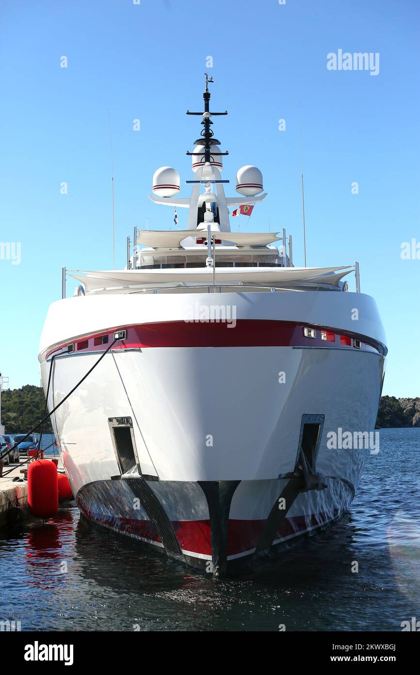 04.10.2016., Sibenik, Croatia - The yacht Forever One is owned by Bruce ...