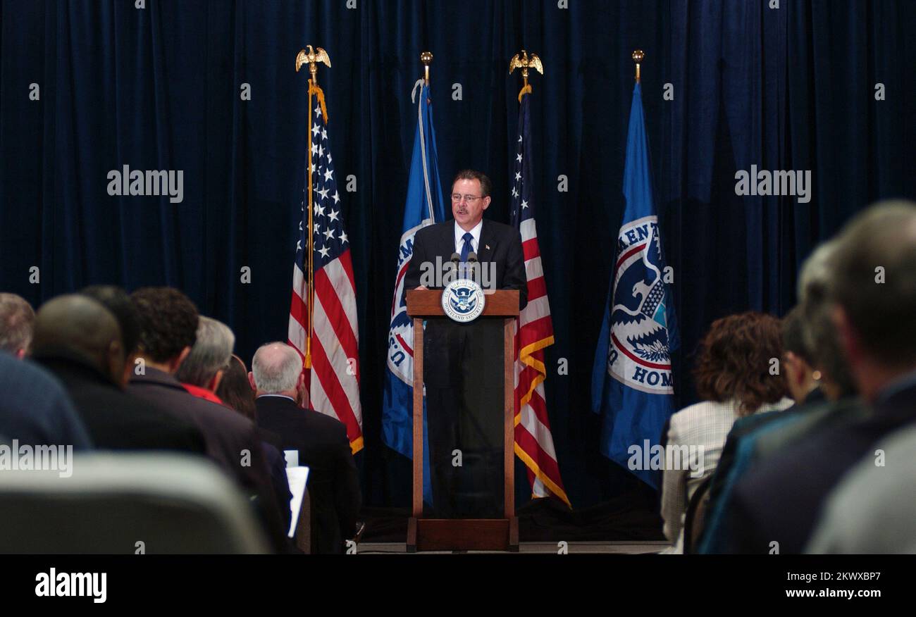 Washington, DC, January 22, 2007 R. David Paulison talks about the ...