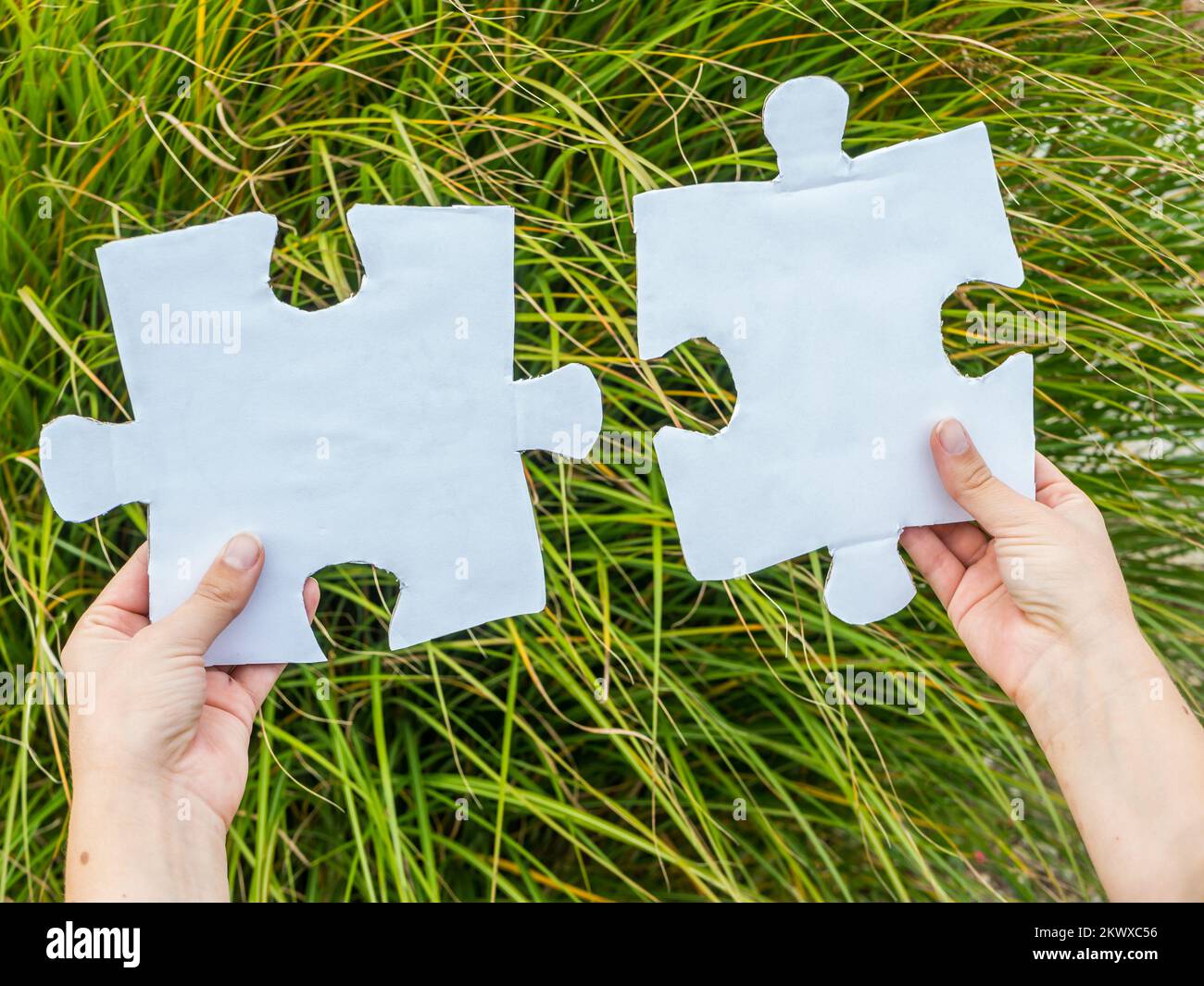 Jigsaw puzzle pieces adult's hi-res stock photography and images - Alamy