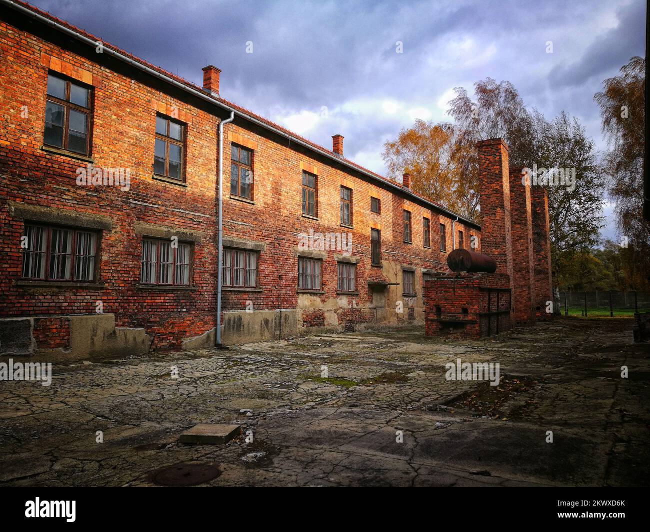 Auschwitz concentration camp, a network of German Nazi concentration camps and extermination ...