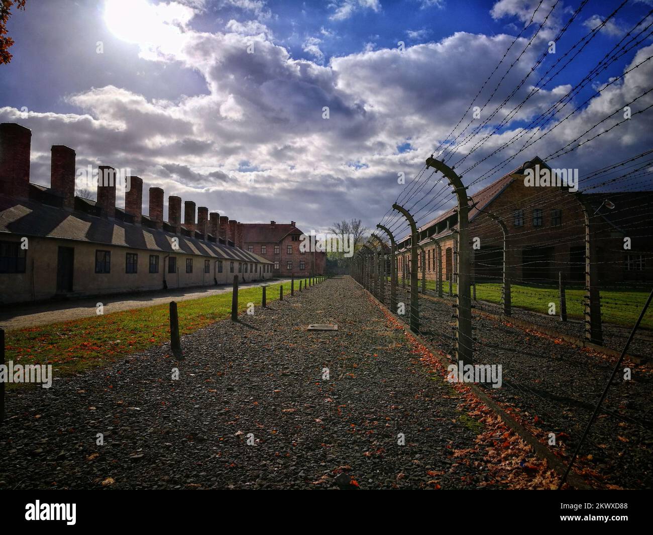 Auschwitz concentration camp, a network of German Nazi concentration ...