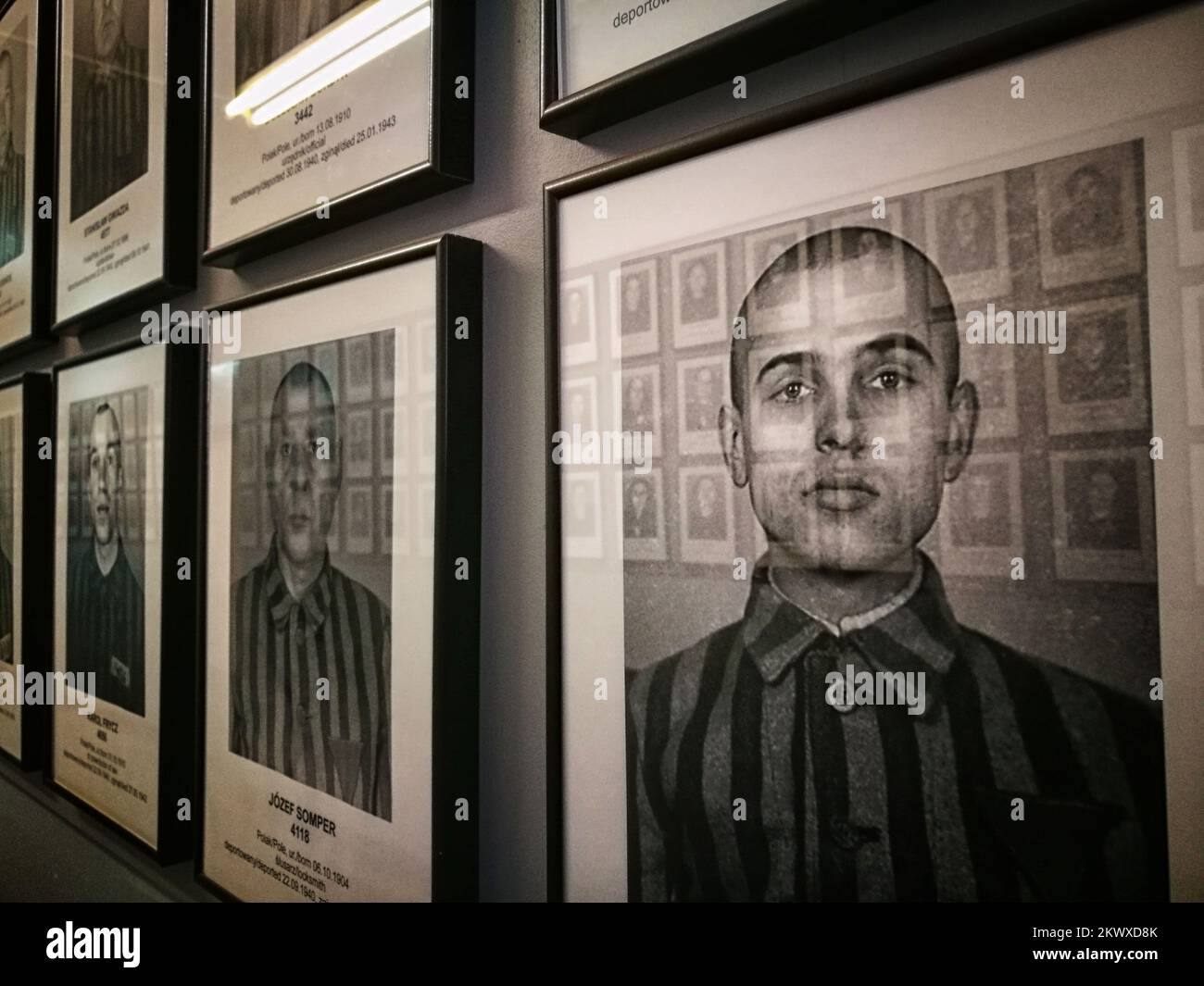 Auschwitz concentration camp, a network of German Nazi concentration ...