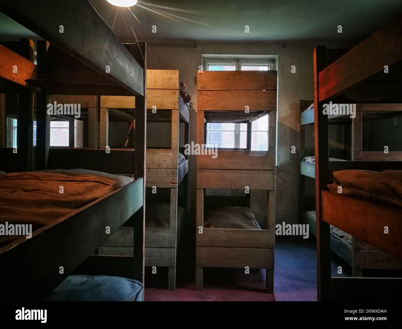 Auschwitz concentration camp, a network of German Nazi concentration ...