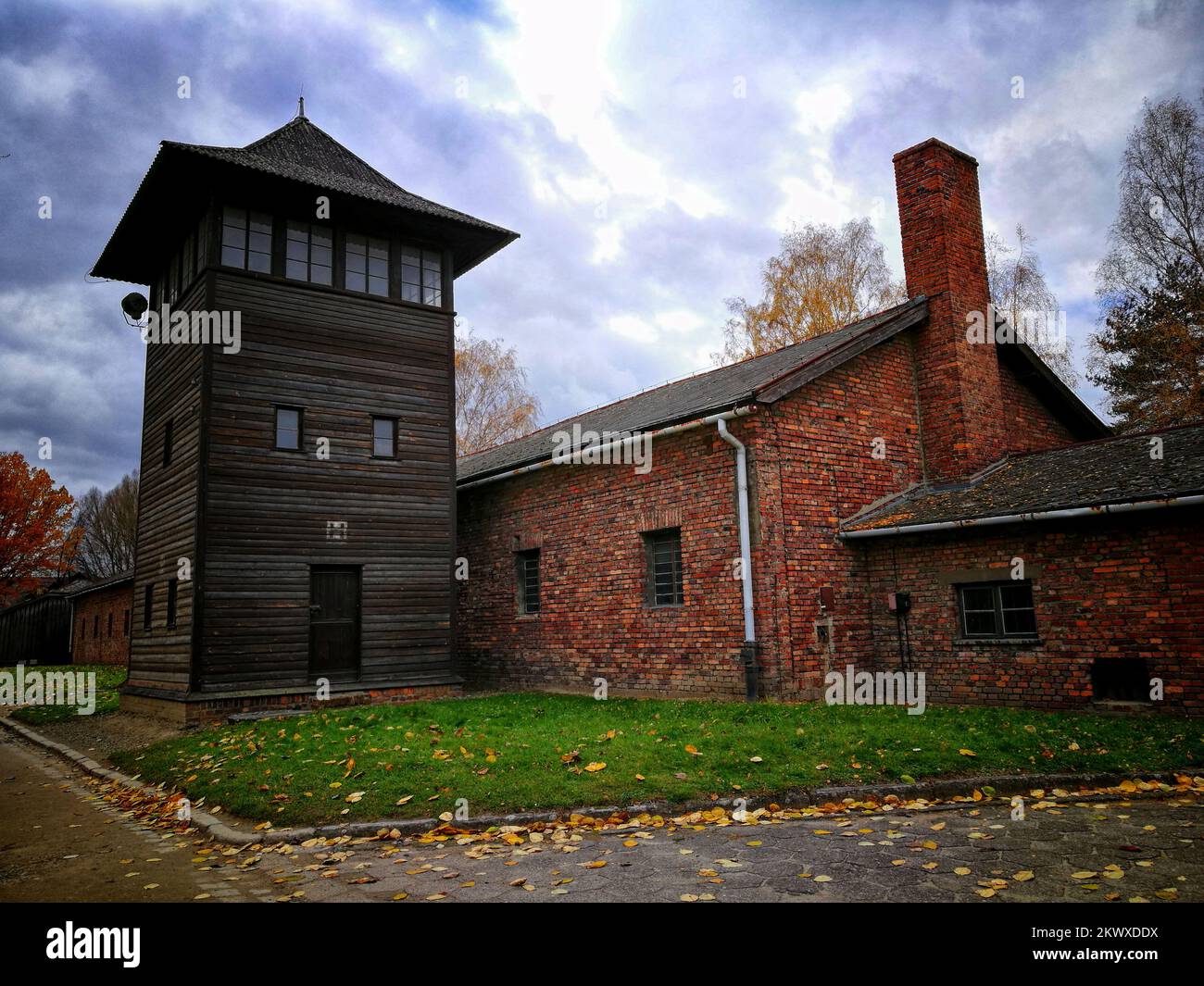 Auschwitz concentration camp, a network of German Nazi concentration ...