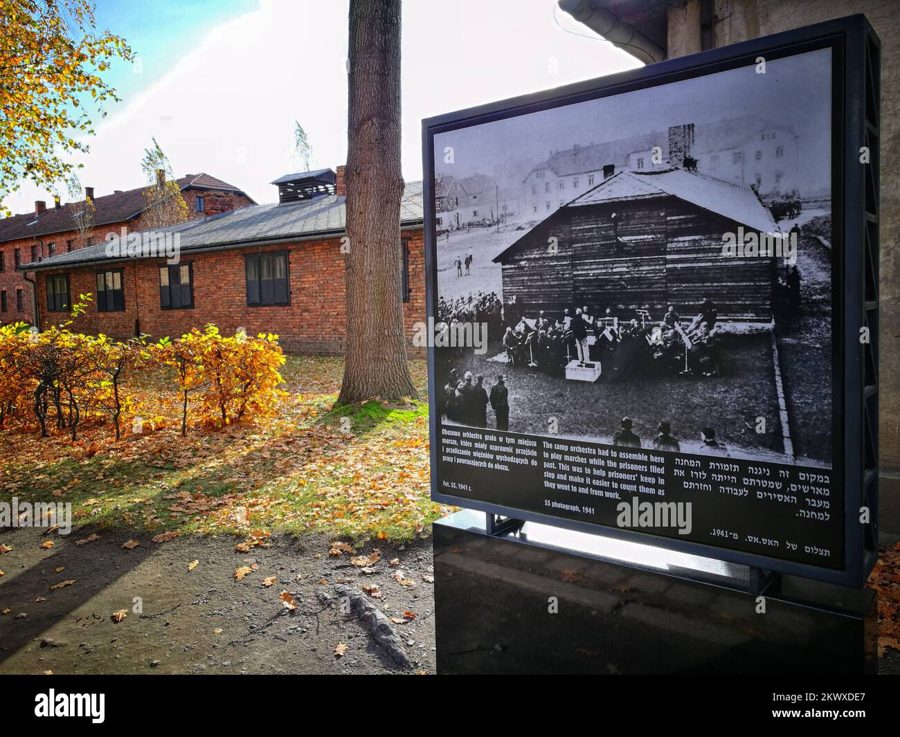 Auschwitz concentration camp, a network of German Nazi concentration ...