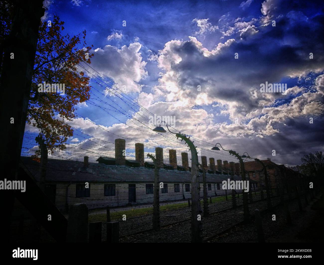 Auschwitz concentration camp, a network of German Nazi concentration ...