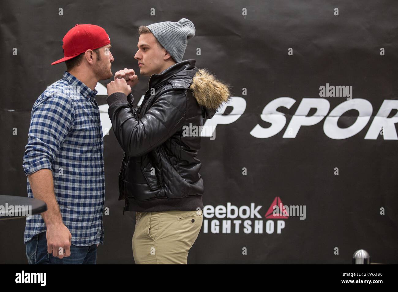 02.11.2016., Avenue Mall, Zagreb, Croatia - UFC' s World heavyweight ...