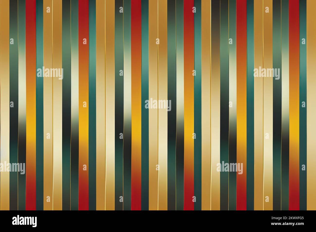 Abstract vertical bands background in green orange red. Gradient colors ...