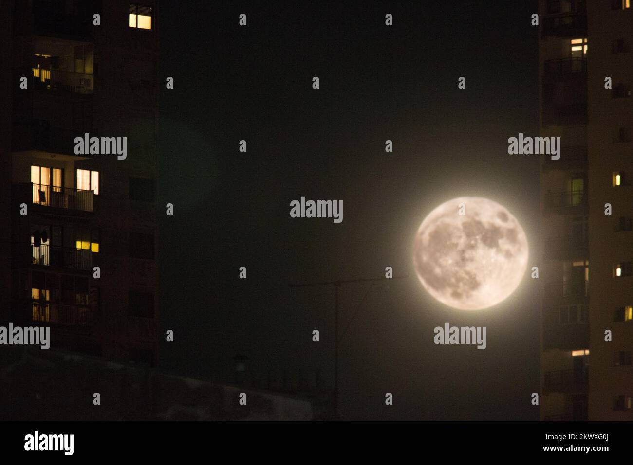 Supermoon is the coincidence of a full moon or a New moon with the ...