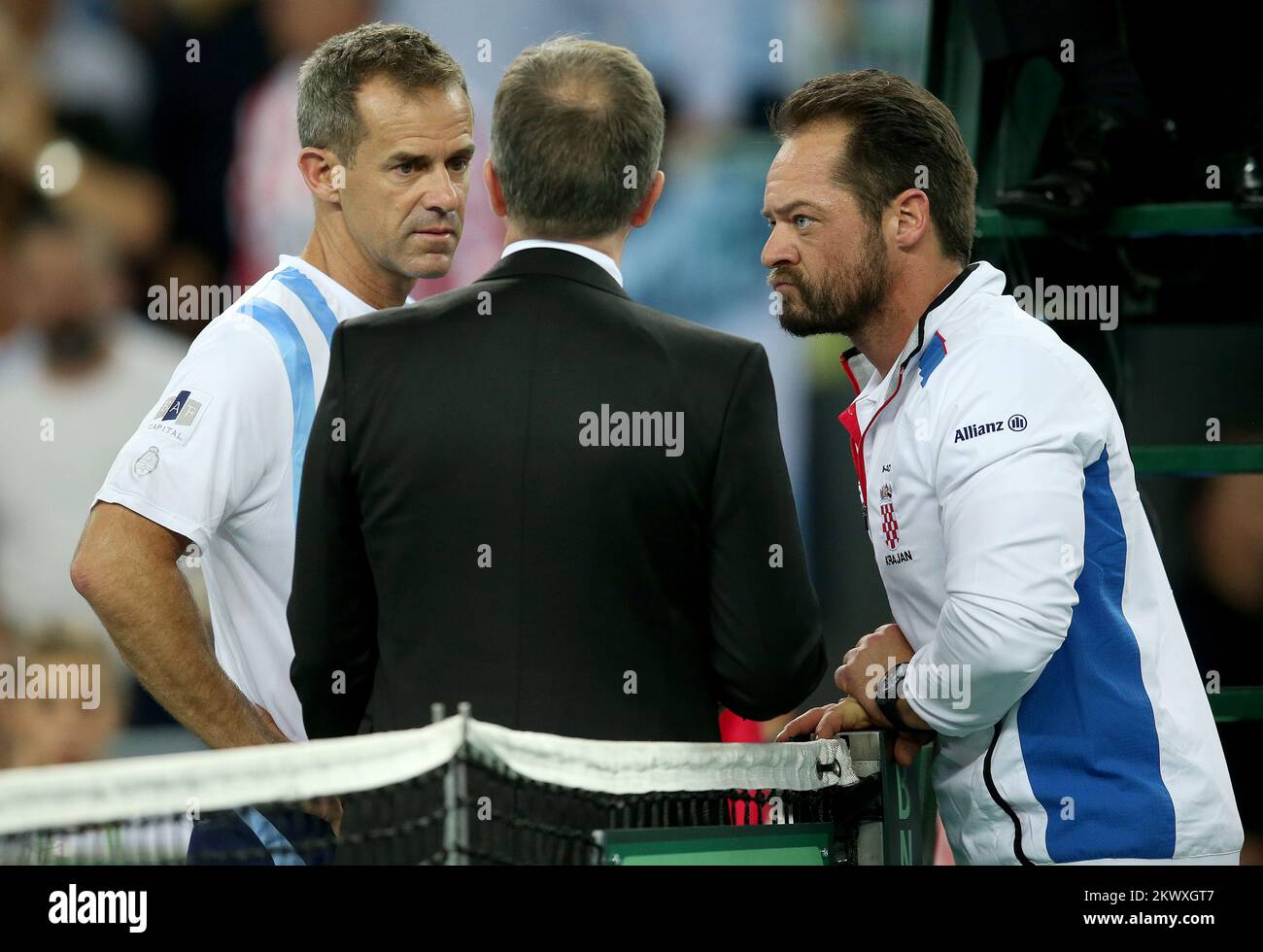 Marin Cilic vs Juan Martin Del Potro, Daniel Orsanic i Zeljko Krajan ...